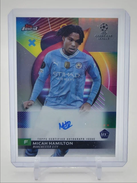 MICAH HAMILTON 2023-24 Topps Meilleur Réfracteur Ucl Rookie Rc Auto ...