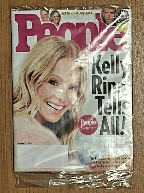 PEOPLE MAGAZINE Kelly Ripa Tells All! October 10th, 2022 unread in ...