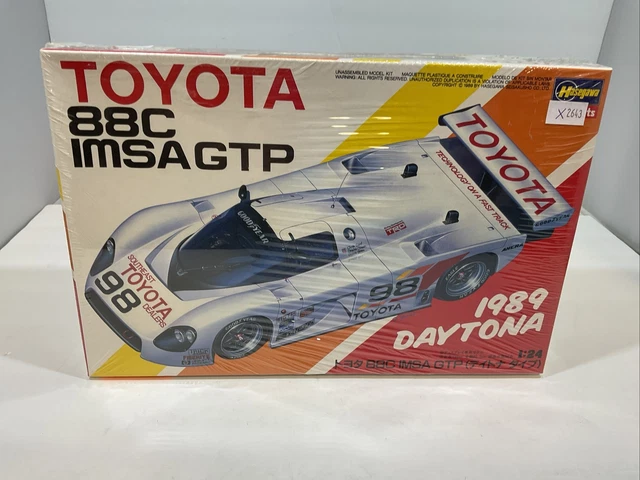 HASEGAWA TOYOTA 88C Imsa Gtp (Daytona Type) 1:24 Scale Model #51515 ...