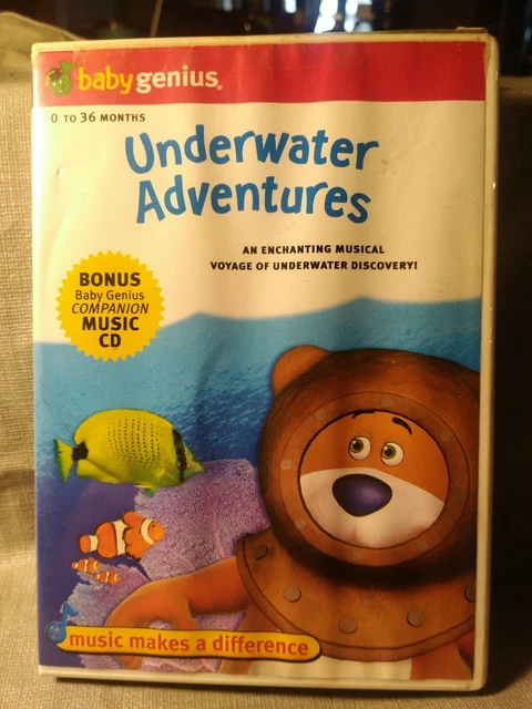 BABY GENIUS - Underwater Adventures (Canada DVD, 2004) 2 disc £1.74 ...