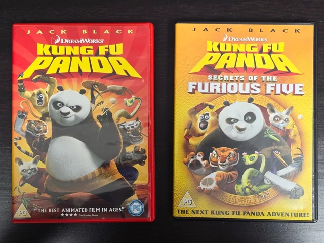 KUNG FU PANDA DVD Children Jack Black 2 DVDs EUR 1,74 - PicClick IT