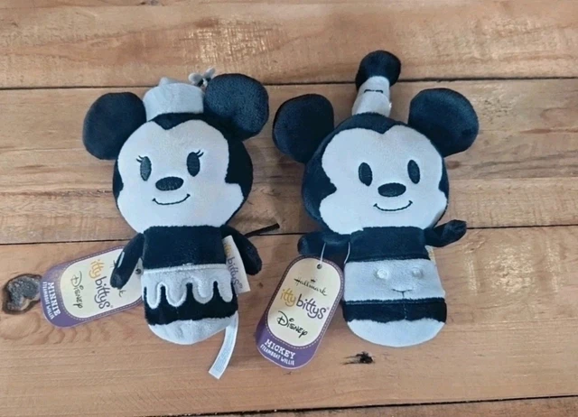 HALLMARK ITTYBITTYS 'STEAMBOAT Willie Mickey Minnie Mouse' Small Plush ...