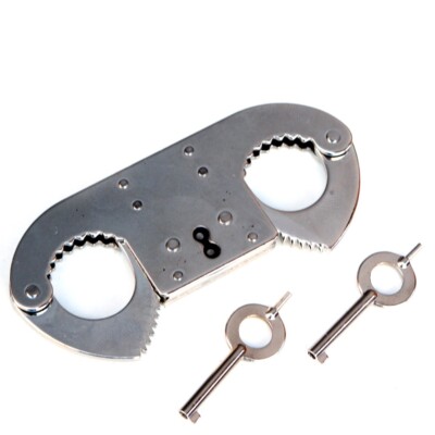 SECURE DOUBLE LOCK Thumbcuffs: Adult 18+ Handcuffs Restraints £17.99 ...
