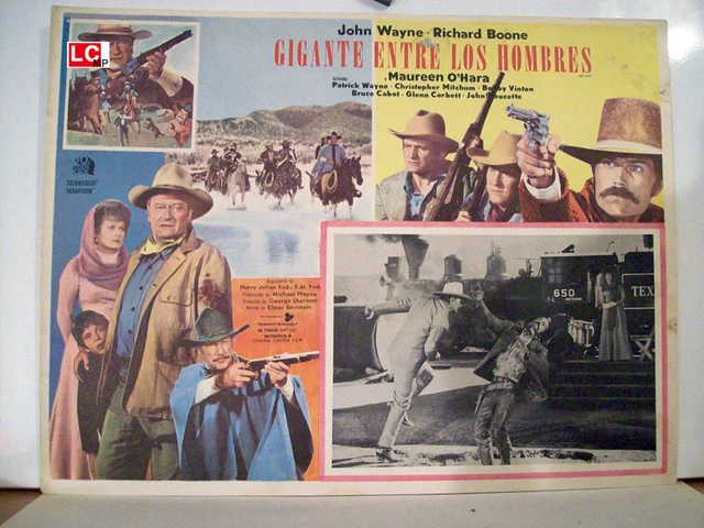 BIG JAKE/JOHN WAYNE/1971/OPTIONAL Set/Mexican Lobby Card EUR 15,00 ...