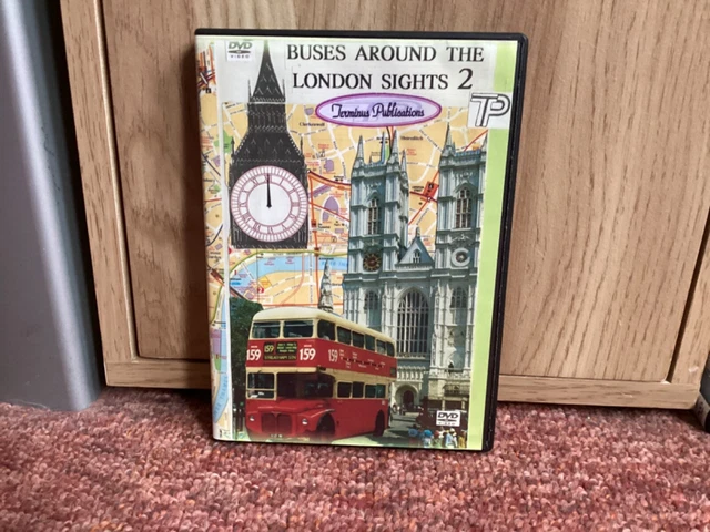 BUSES AROUND THE London Sites 2 (DVD 2005) Teminus Publications DISQUE ...