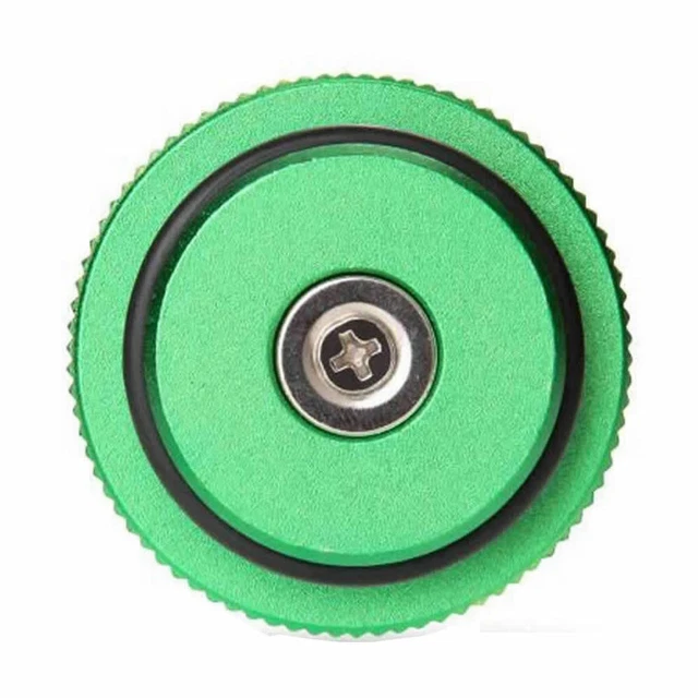 DIESEL BILLET ALUMINUM Fuel Cap Magnetic Green For 2013-2017 Dodge Ram ...