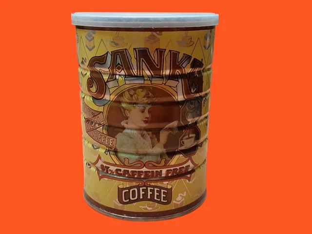 VINTAGE SANKA COFFEE Tin Can 1980 General Foods Empty $9.99 - PicClick