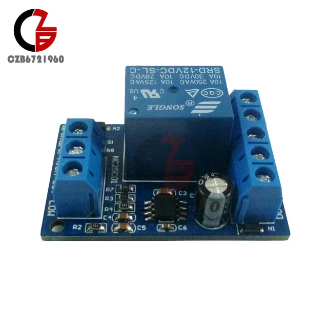 AUTO WATER LEVEL Controller Pump Switch Relay Module for Motor Fish ...