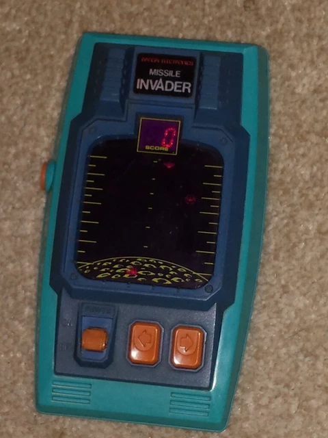 BANDAI MISSILE INVADER Vintage 1980's Handheld Arcade Game £37.11 - PicClick UK