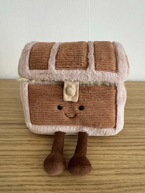 JELLYCAT AMUSEABLE TREASURE Chest BNWT £50.03 - PicClick UK