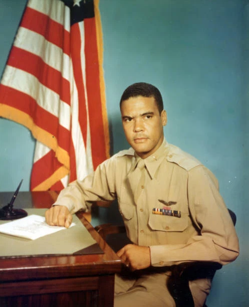AMERICAN COLONEL BENJAMIN Oliver Davis Jr Tuskegee Airmen command- Old ...