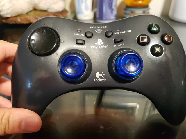 LOGITECH PLAYSTATION2 PS2 Cordless wireless Action Controller only **No ...