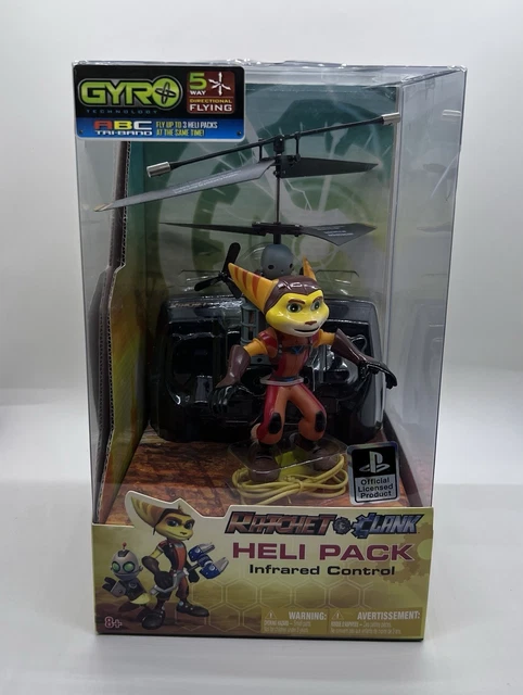 RATCHET AND CLANK Heli Pack Action Figure 2012 Insomniac Games NKOK ...