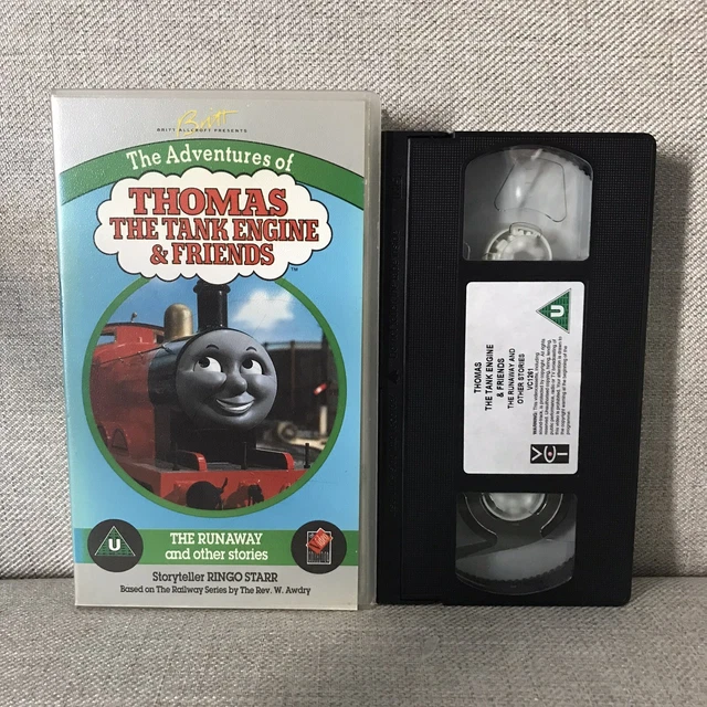 THOMAS THE TANK Engine & Friends - Vhs Video - The Runaway And Other ...