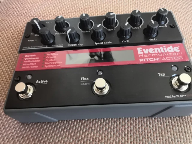 EVENTIDE PITCH Factor Harmonizer Delay Stompbox - Black Pedal £275.00 ...