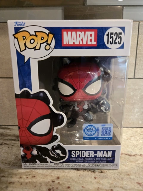 FUNKO POP - SpiderMan Symbiote Bonding 1525 - Exclusive + Protector £21 ...
