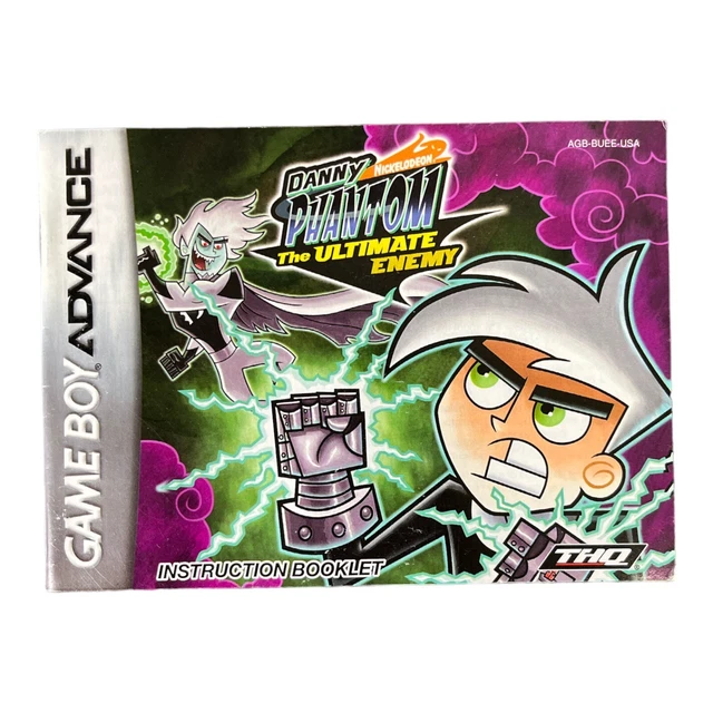 DANNY PHANTOM: THE Ultimate Enemy (Nintendo Game Boy Advance, 2005 ...