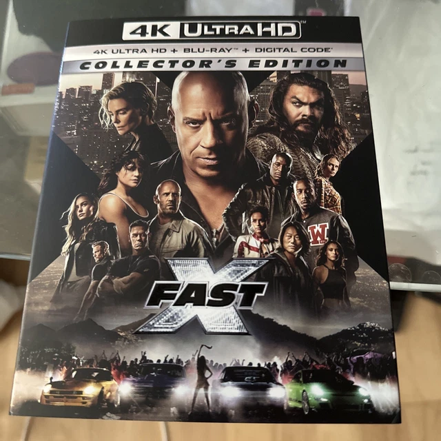 FAST X - 4K UHD + Blu-ray - Diesel, Momoa - Comme neuf - Pas de code ...