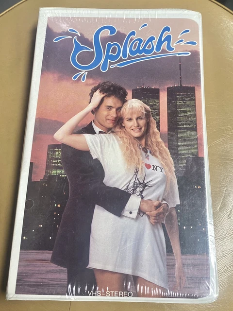 SPLASH 1984 VHS Clamshell Tom Hanks Daryl Hannah Mermaid NY VHTF EUR ...