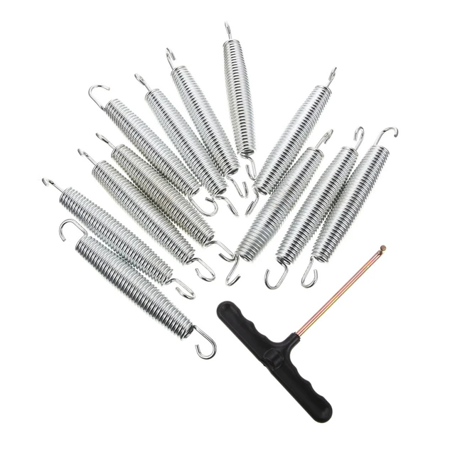 TRAMPOLINE SPRING GALVANIZED Steel Wire Replacement Springs Anti-rust ...