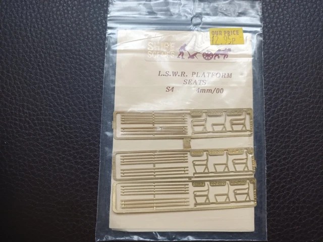 SHIRE SCENES BRASS kit L.S.W.R Platform Seats Unopened. S4. 4mm £4.36 ...