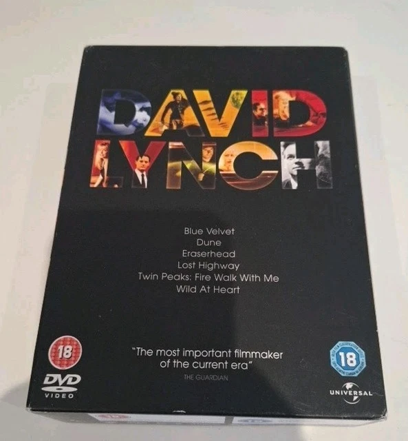 DAVID LYNCH COMPLETE Movie Collection - 7 DVD Box Set R2 Missing Twin ...