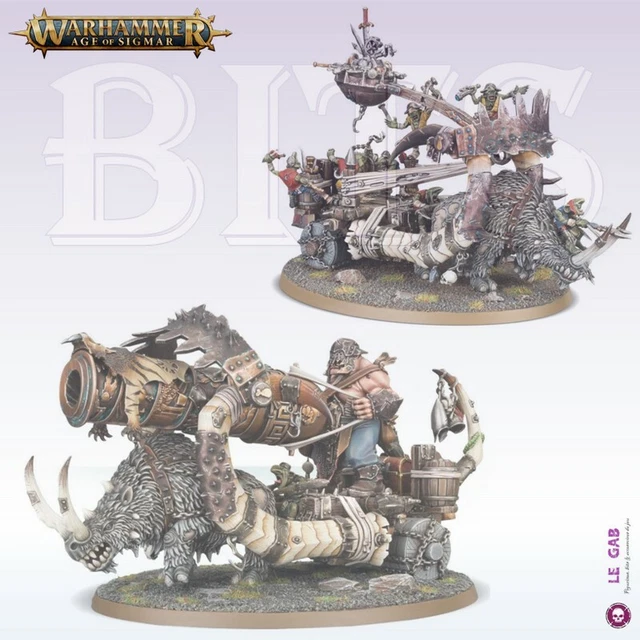 BITS OGOR MAWTRIBES Ironblaster Scraplauncher Ogre Kingdoms Warhammer ...