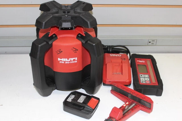 HILTI PR 30-HVS Laser Level with Hilti PRA 30 Laser Receiver Kit. £785. ...