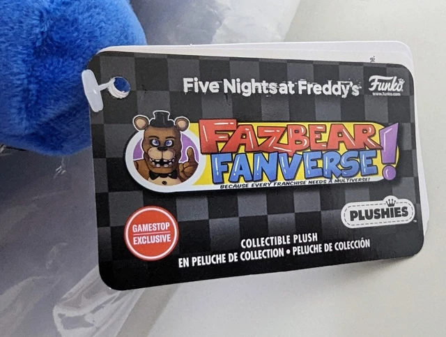 FNAF FUNKO FIVE Nights at Freddy's Fanverse: Candy The Cat Plush New ...