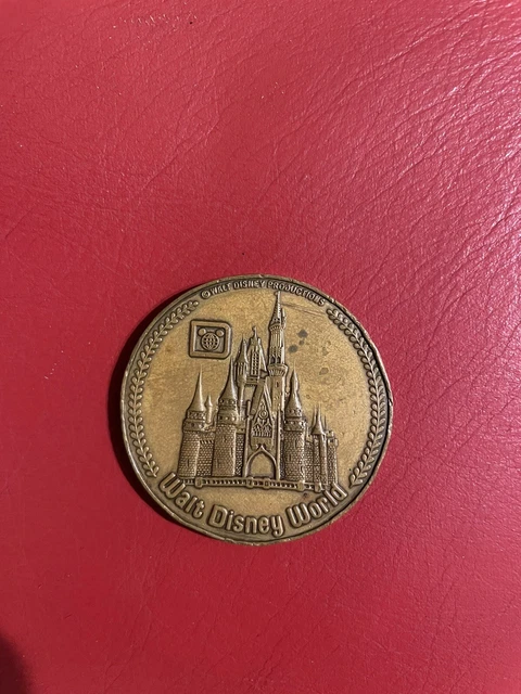 VINTAGE WALT DISNEY coin bronze souvenir commemorative $19.99 - PicClick