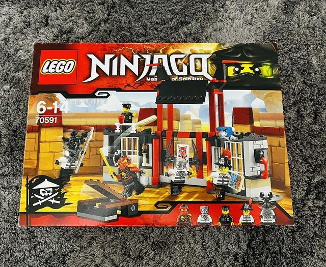 🔴 LEGO NINJAGO 70591 Kryptarium Gefängnisausbruch Prison Breakout ...