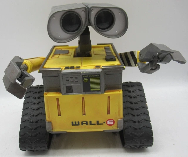 COLLECTABLE DISNEY PIXAR Thinkway Toys Interaction Wall-E Talking Robot ...
