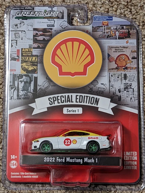 CHASE 2022 FORD Mustang Mach 1 Shell Racing Green Machine Greenlight ...