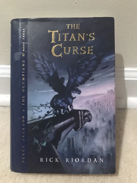PERCY JACKSON: THE Titans Curse Book 3 HC/DJ Rare Miramax 1st Edition ...