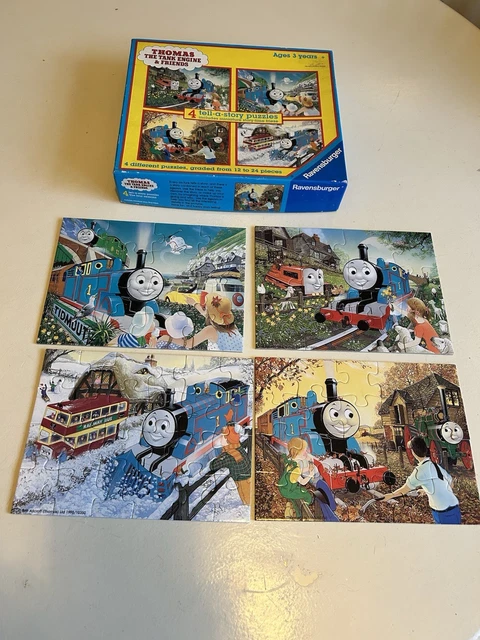 4 THOMAS THE Tank Engine Jigsaws £4.91 - PicClick UK