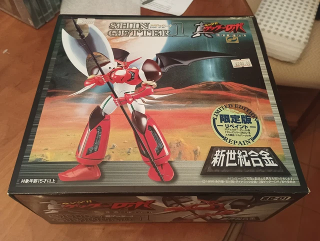 AOSHIMA SHIN GETTER 1 Repaint Sg-01 Ova Chogokin Limted Nuovo EUR 150,00 - PicClick IT