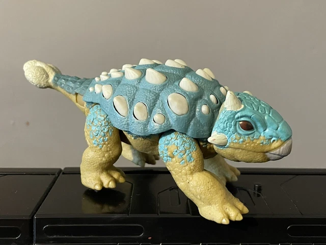 JURASSIC WORLD CAMP Cretaceous Baby Bumpy Ankylosaurus Action Figure ...