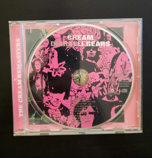 CD CREAM DISRAELI Gears - The Cream remasters - Bon état EUR 5,00 ...