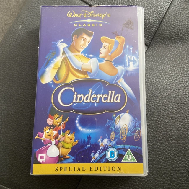 CINDERELLA VHS WALT Disney Classic £3.50 - PicClick UK