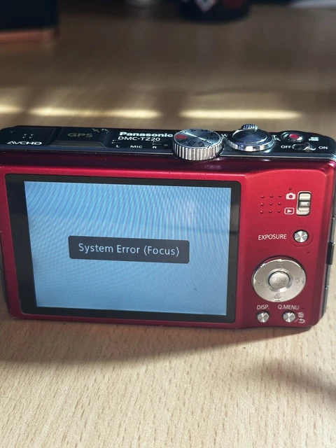 PARTS - PANASONIC DMC-TZ20 Digital Camera Lumix GPS 16x Zoom EUR 21,30 ...