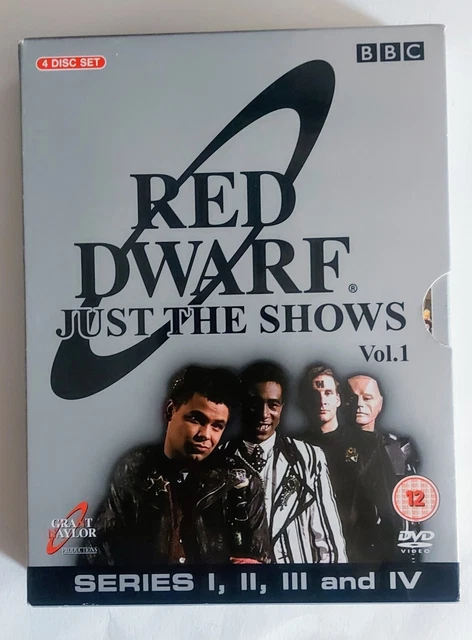 RED DWARF JUST the Shows Vol.1 Series 1-4 [DVD 4 disc DVD Boxset £6.00 - PicClick UK