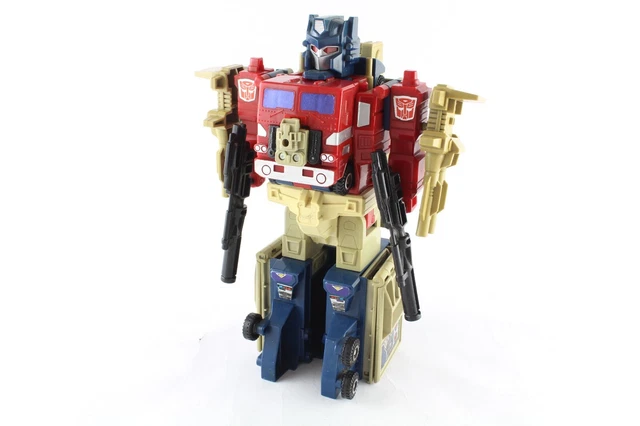 TRANSFORMERS G1 POWERMASTER Optimus Prime & Hi-Q 1988 Complete V £89.99 ...