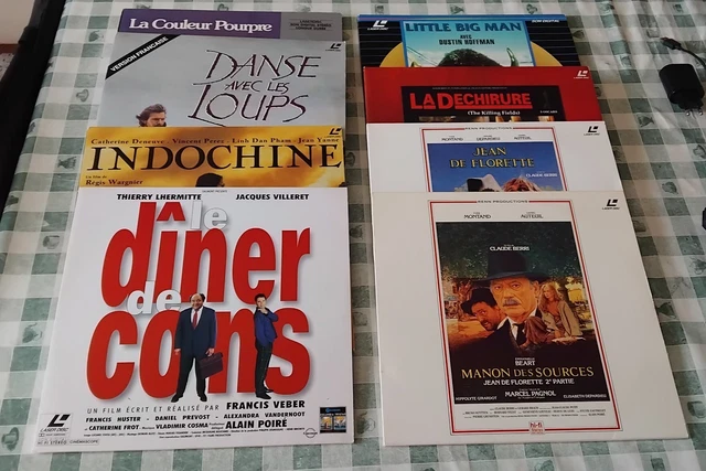 LOT DE 8 Laserdisc Version Française PAL EUR 40,00 - PicClick FR