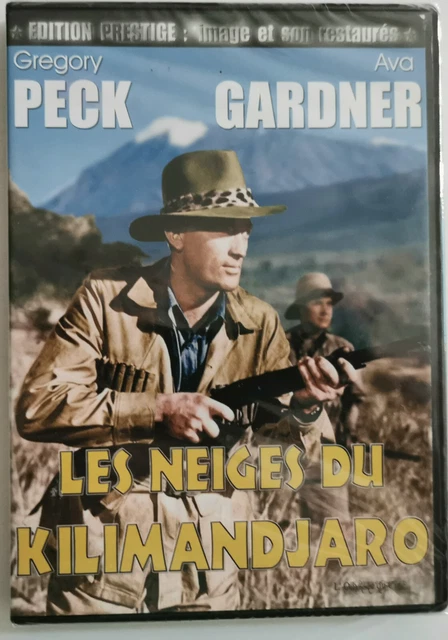 LES NEIGES DU KILIMANDJARO - DVD Neuf - Gregory Peck - S. Hayward - Ava ...