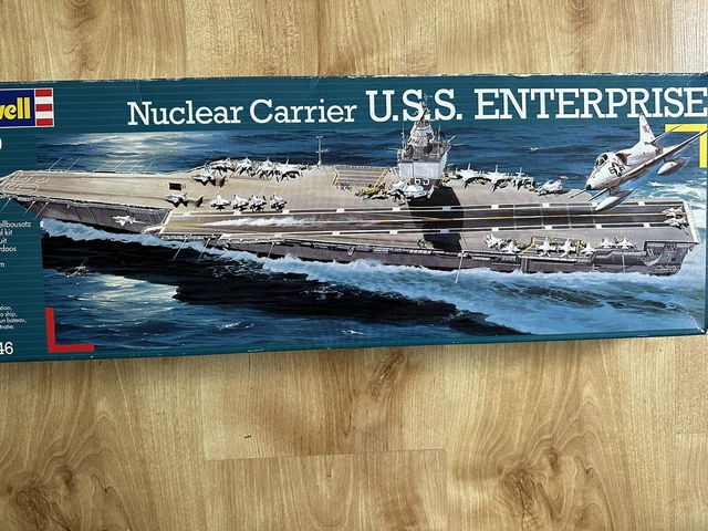 REVELL - 05046 - 1/720 Scale - USS Enterprise Nuclear Aircraft Carrier ...