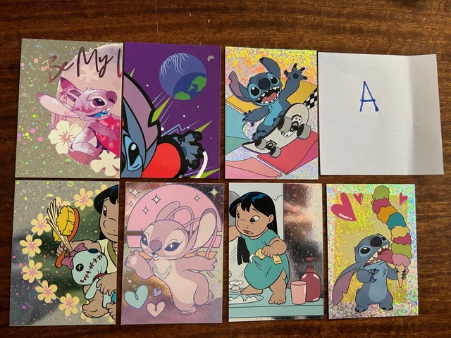 PANINI DISNEY STITCH Trading Cards x7 cards -set A £2.79 - PicClick UK