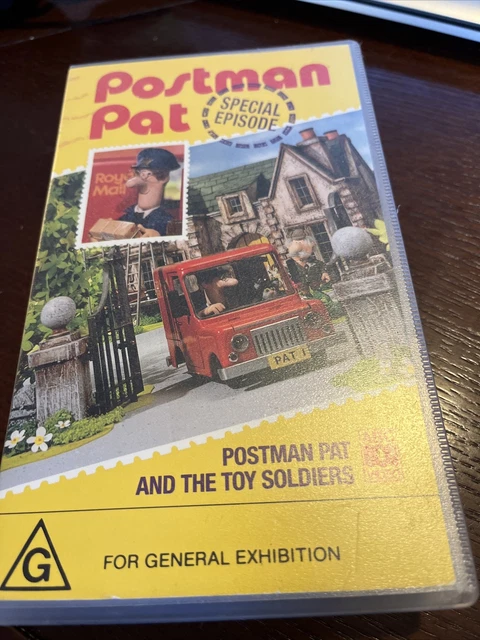 POSTMAN PAT AND The Toy Soldiers VHS PAL Video Tape ABC Video - FREE ...