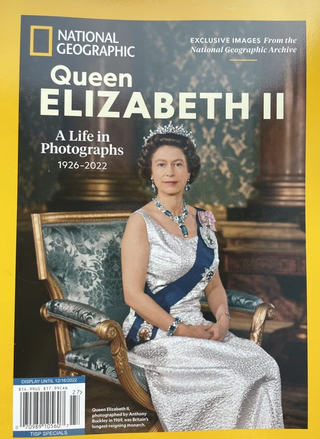 NATIONAL GEOGRAPHIC QUEEN ELIZABETH II A LIFE IN PHOTOS New Magazine ...