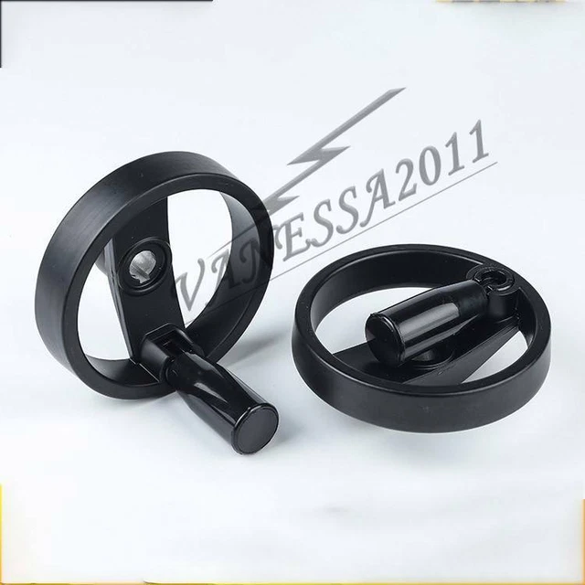 ALUMINIUM MACHINE MILLING Lathe Handwheel Fold Revolving Handle Key ...