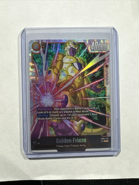 GOLDEN FRIEZA - Dragon Ball Super:Fusion World Blazing Aura - FB02-140 SCR EUR 47,75 - PicClick FR